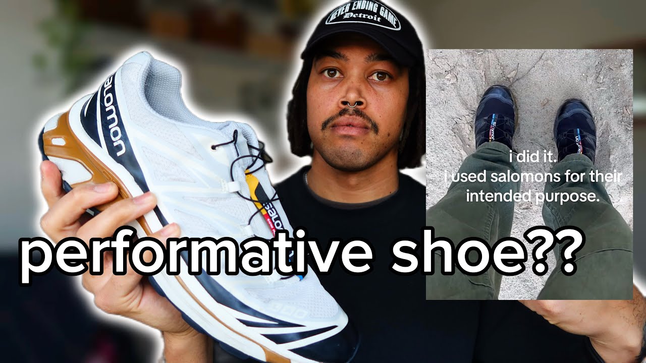 actually using salomons for their intended purpose - YouTube