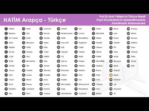 101 Kâria - Abdulbasid Abdussamed & Hayri Küçükdeniz