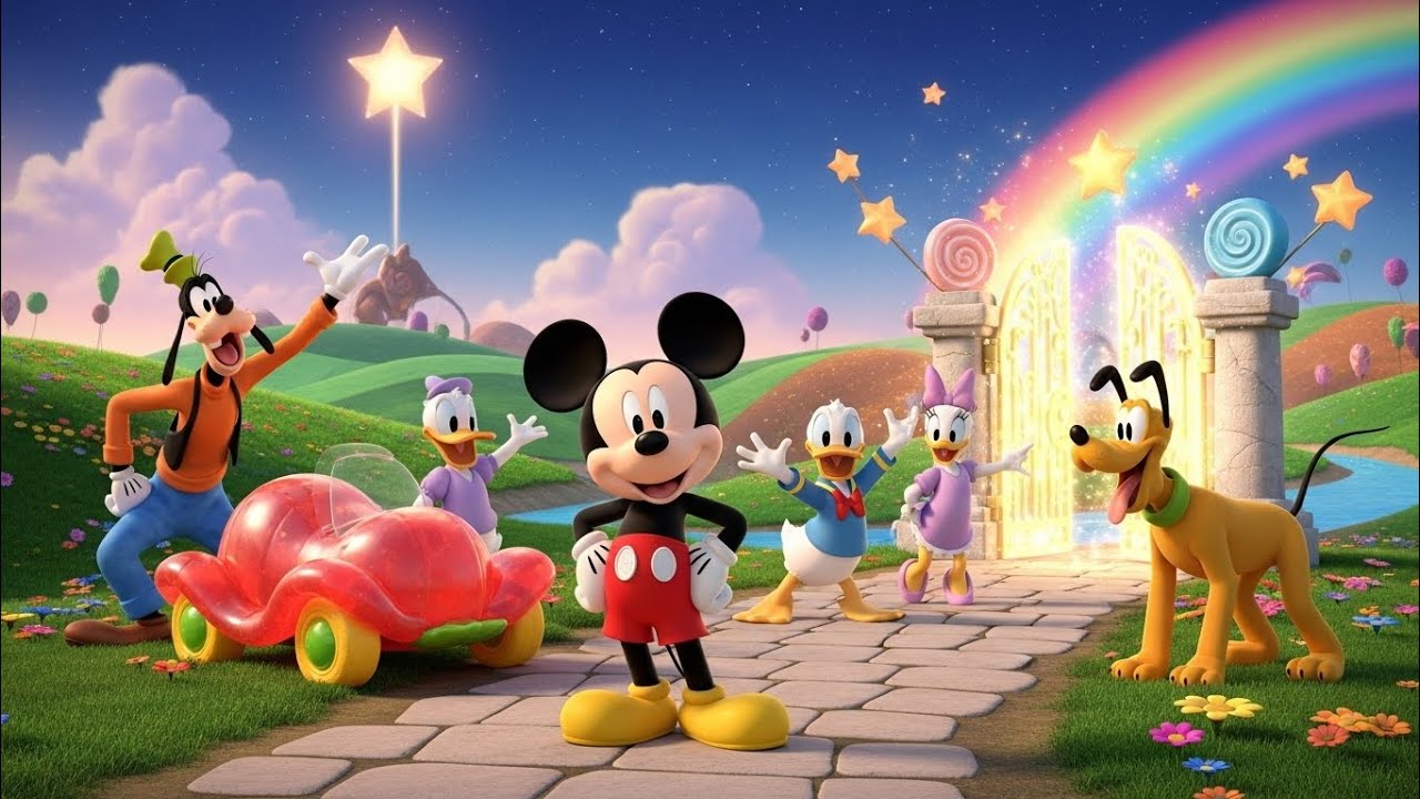 Mickey Mouse and the Magic Day | Fun 3D Cartoon Poem for Kids | Disney ...