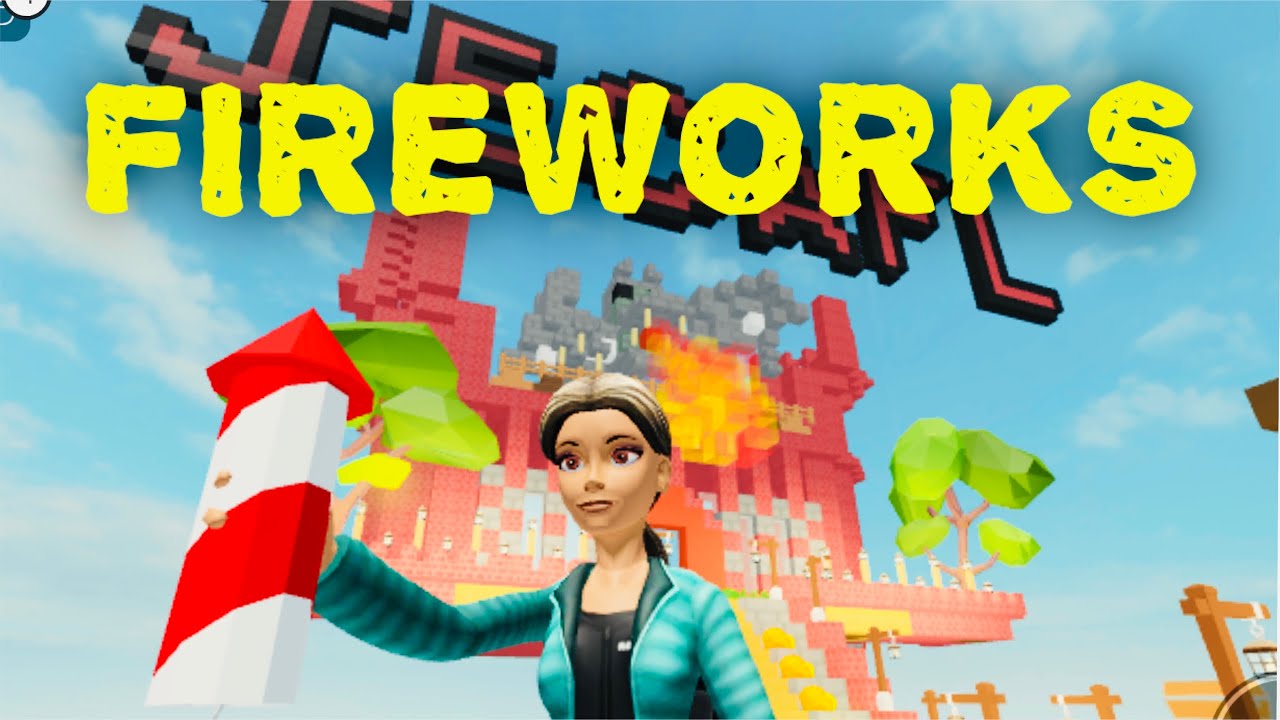 FIREWORKS Skyblock Roblox Fireworks Game Pass Review Skyblox Roblox ...