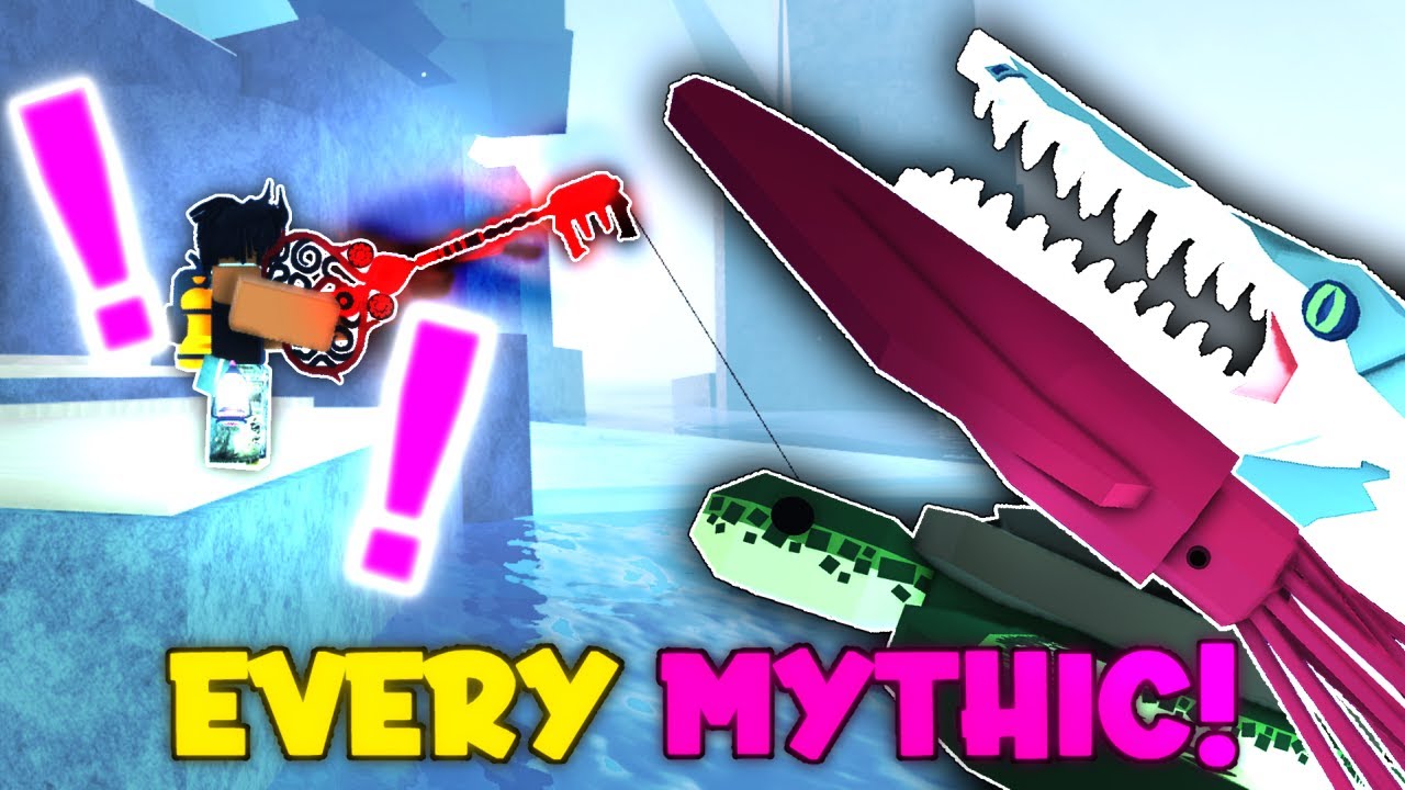 Catching ALL MYTHIC FISH in Fisch! - YouTube