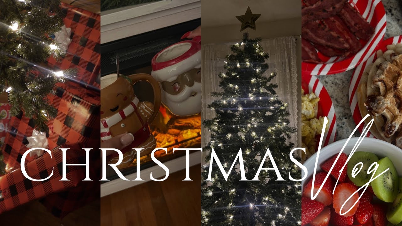 CHRISTMAS VLOG: friendsmas party + wrapping gifts + what i got for ...