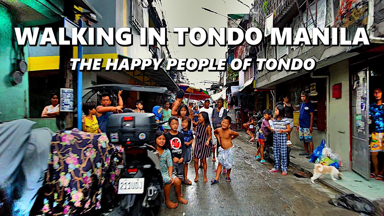 TONDO LIFE - Wandering the Streets of Tondo Manila [4K] - YouTube