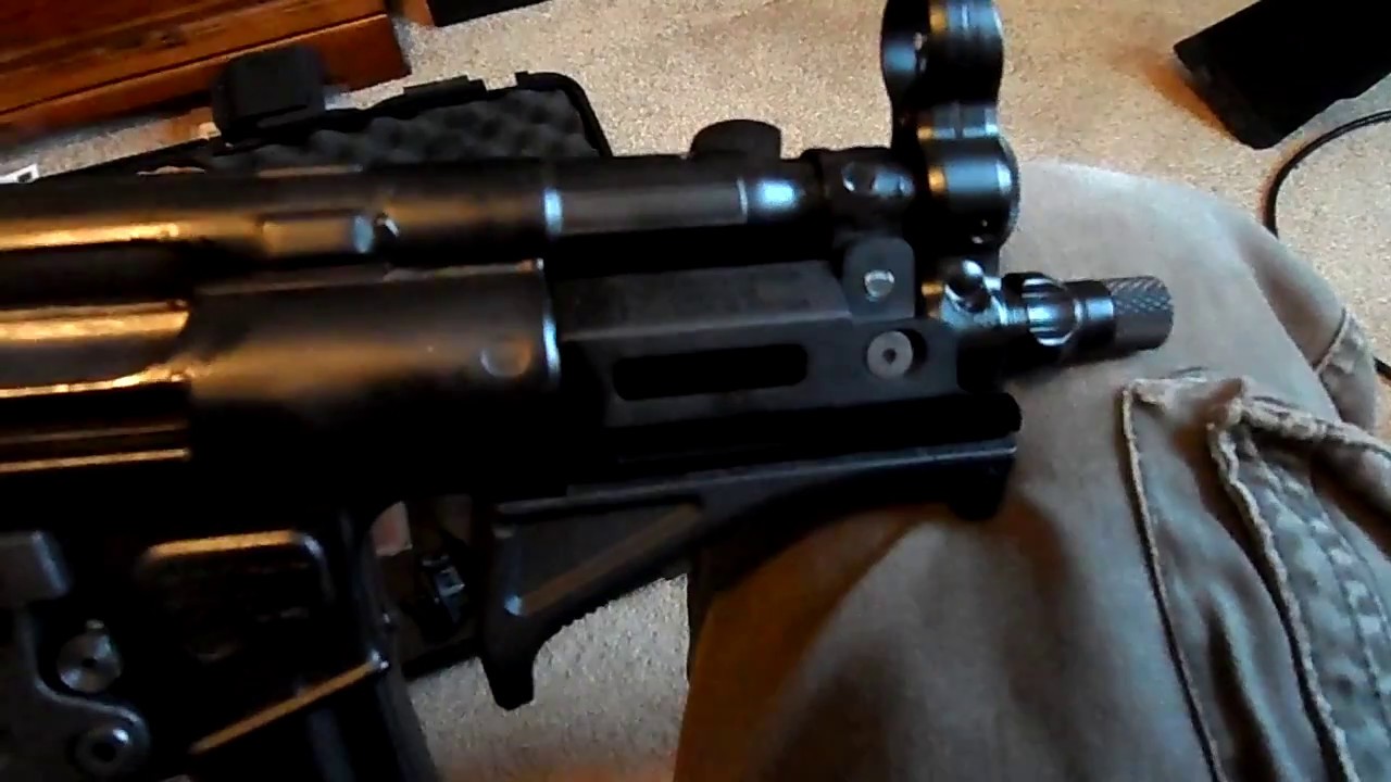 Zenith Z-5P with SB Tactical Folding Arm Brace - YouTube