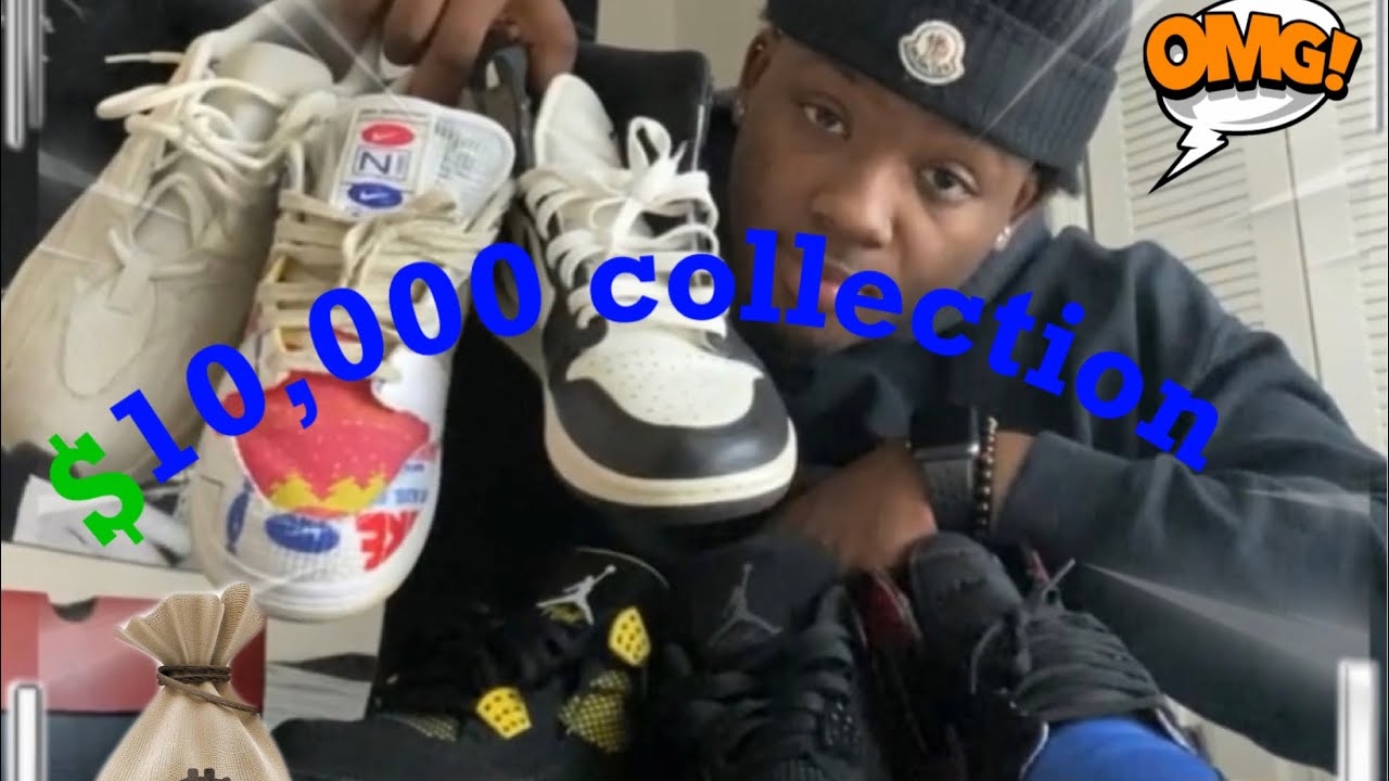 MY $10,000 SHOE COLLECTION!! - YouTube