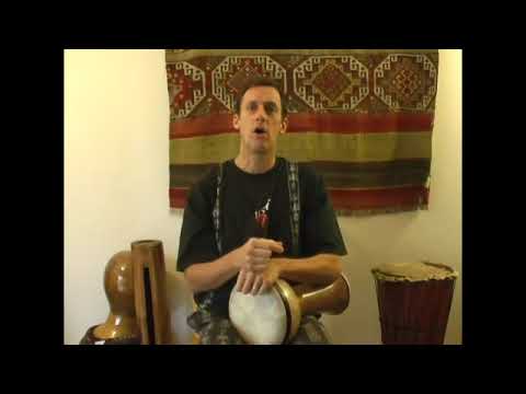 How to Play the Baladi Pattern on a Dumbek Drum - YouTube