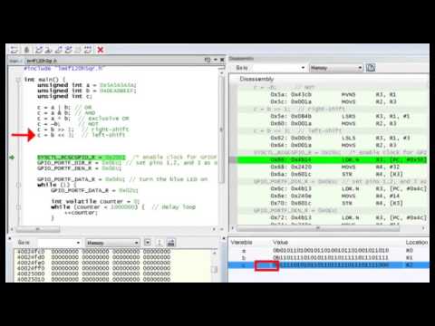 Embedded Systems Programming Bit wise operators in C - YouTube