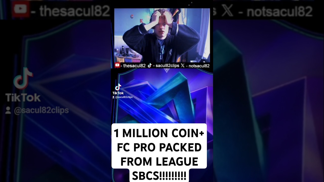 1 MILLION+ FC PRO PACKED!!! #fc25 #fifa #fcpacks #ultimateteam #fypage ...