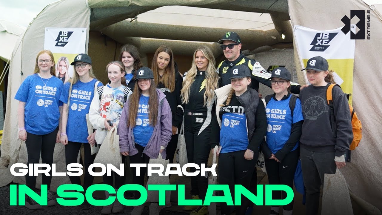 Girls on Track in Scotland | Extreme E - YouTube