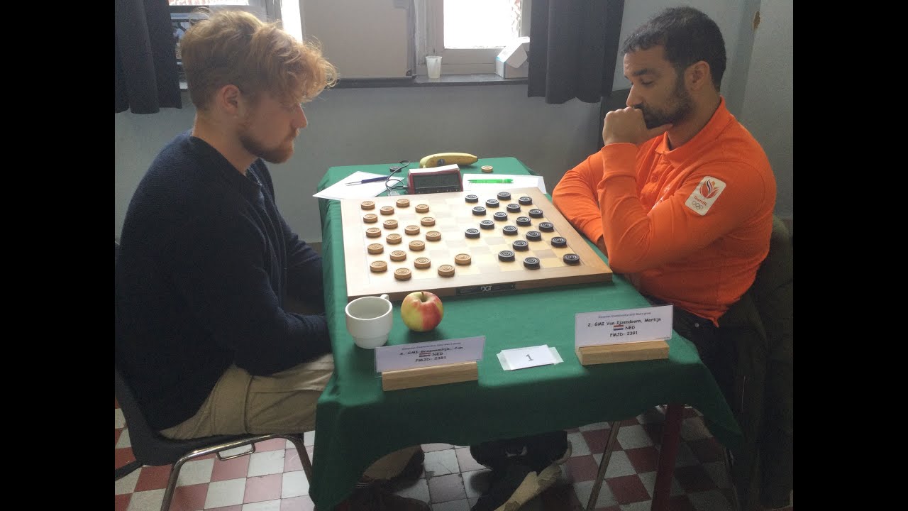 Jan Groenendijk-Martijn van IJzendoorn. European Draughts Championship ...