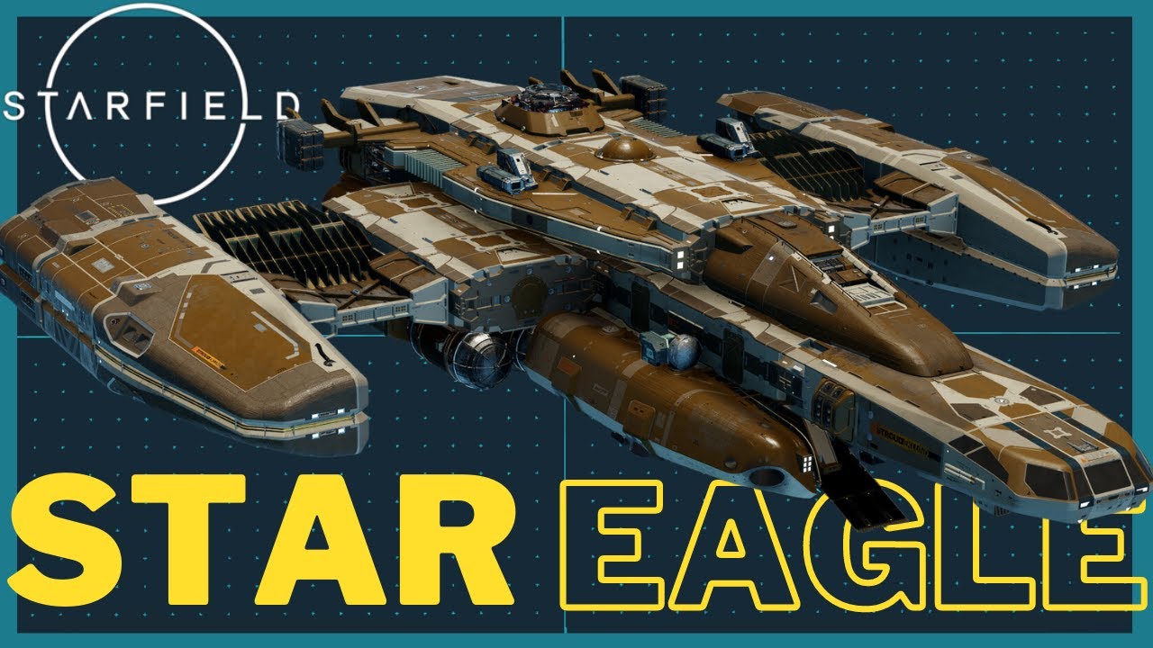 Tour of the Star Eagle | Starfield | Faction reward ship - YouTube