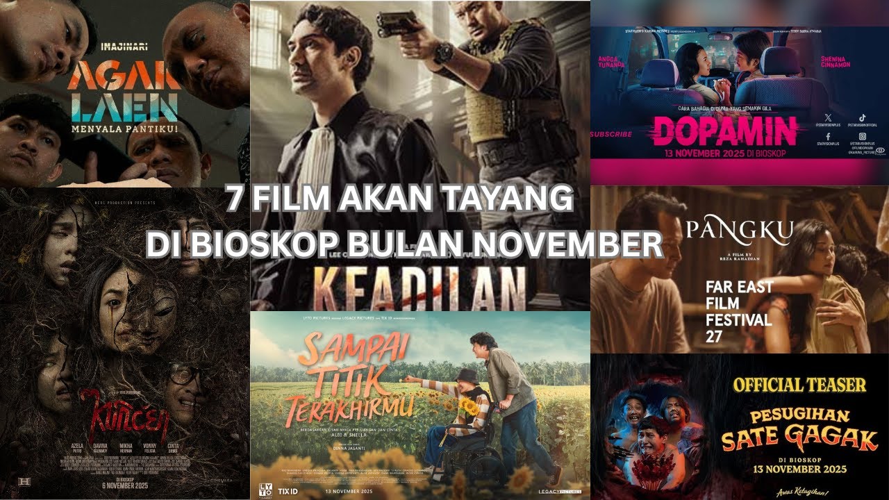 WAJIB TONTON! 7 Film Paling Dinanti yang Siap Guncang Bioskop November ...