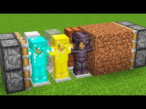 how to make new dirt armor ??? - YouTube