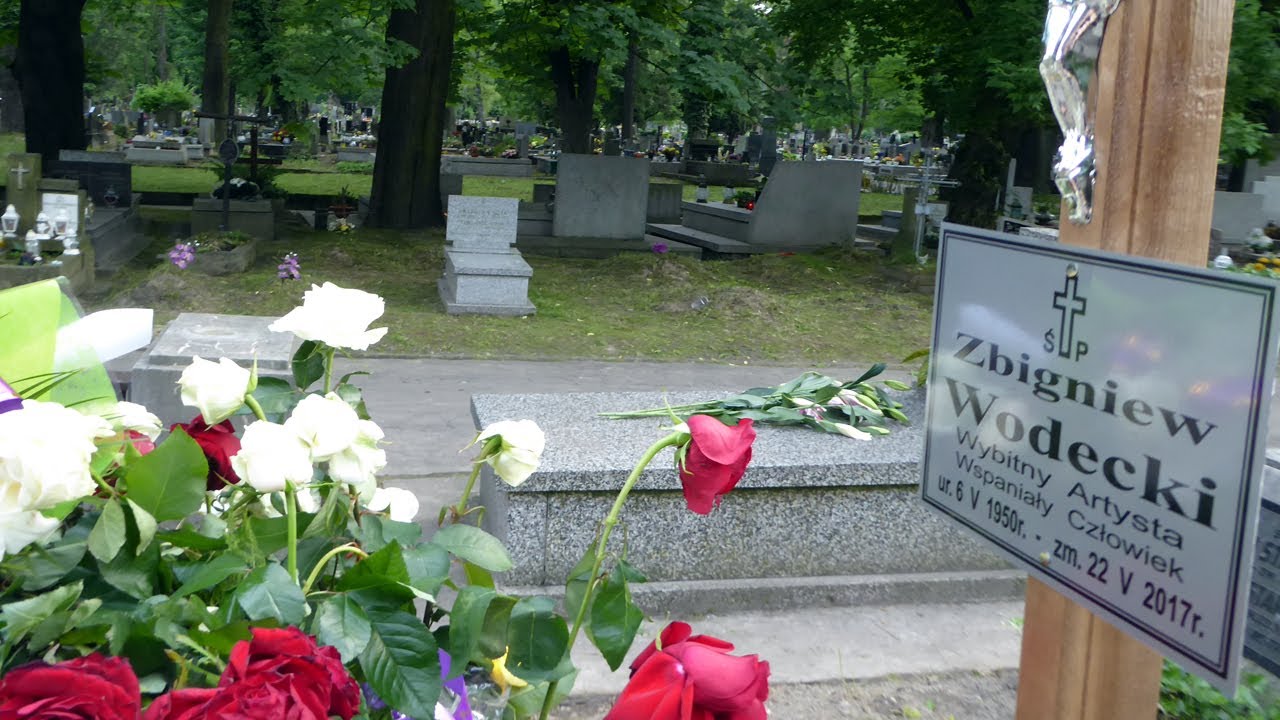 Pogrzeb Zbigniewa Wodeckiego hołd dla artysty Cmentarz Rakowicki w ...