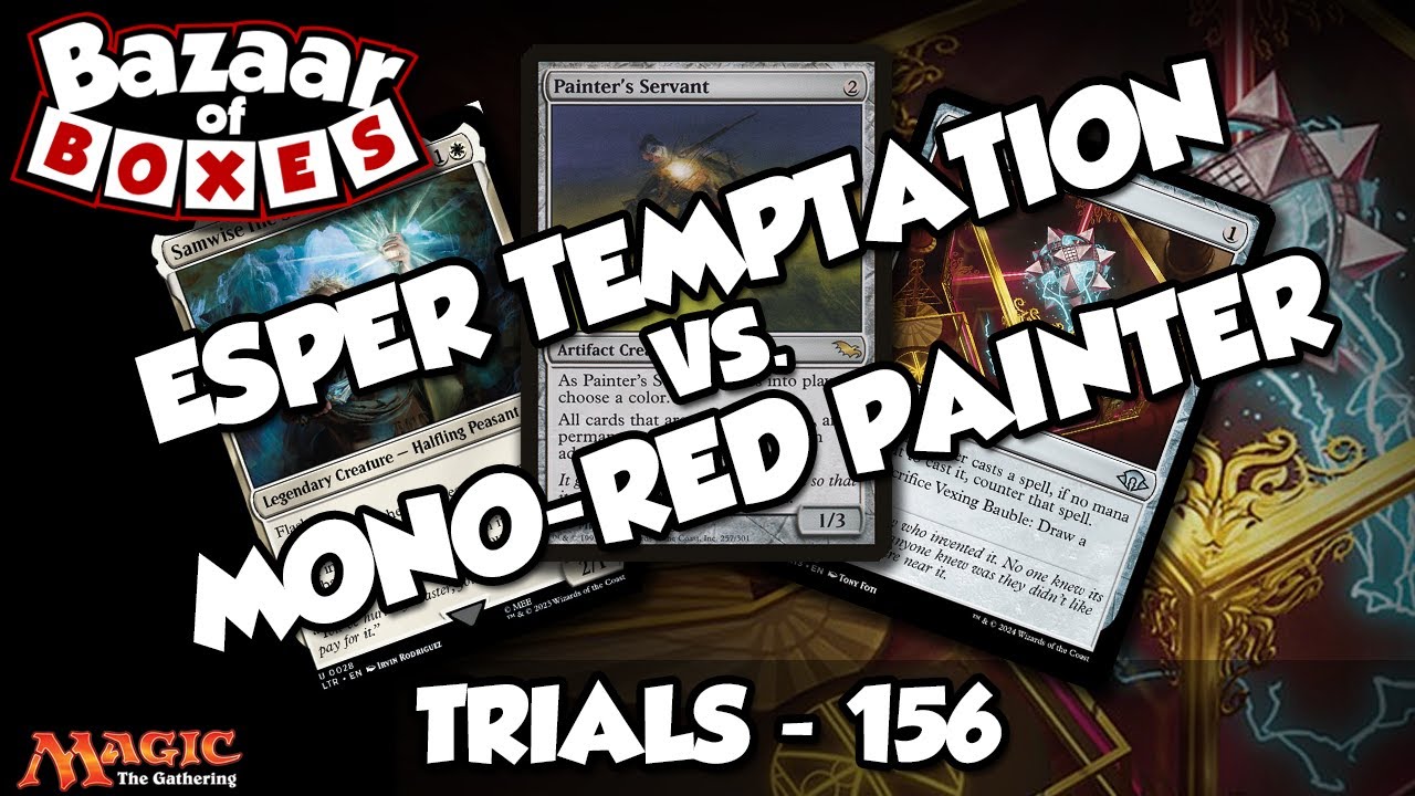 Esper Temptation vs. Mono-Red Painter - Trials 156 - Round 2/3 [MTG ...