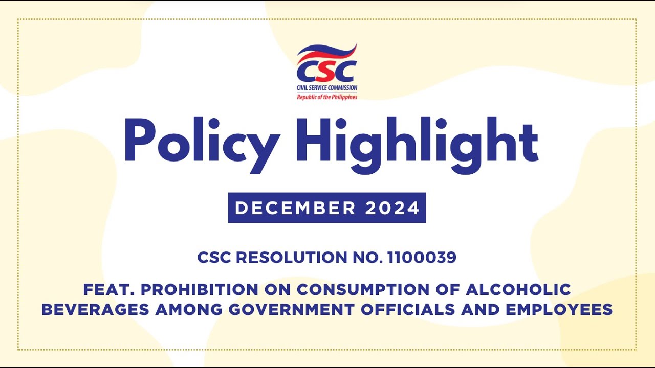 Policy Highlight | December 2024 - YouTube