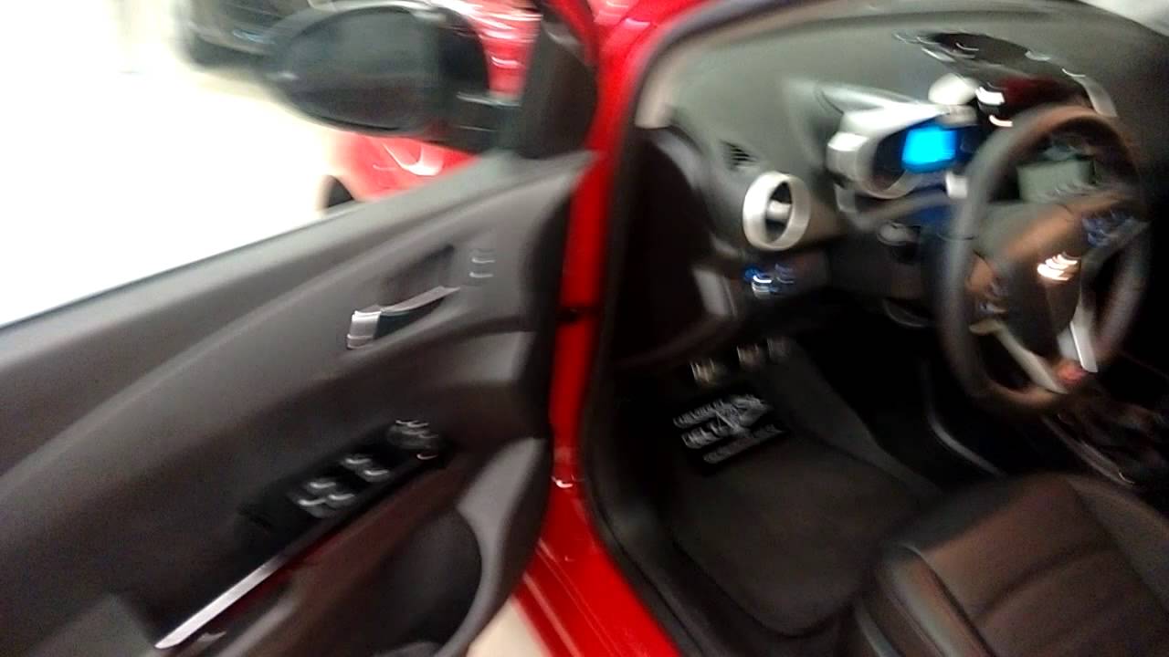 INTERIOR SONIC RS 2016 - YouTube