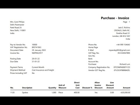 Purchases Module in Navision | Process Flow from Quotes to Invoices ...