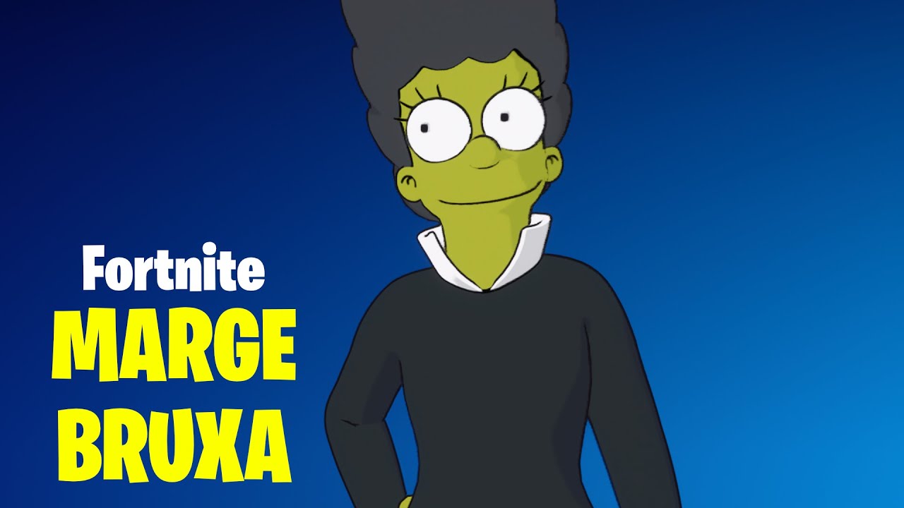 Fortnite MARGE BRUXA Skin | MAX Settings + RTX ON Gameplay - YouTube