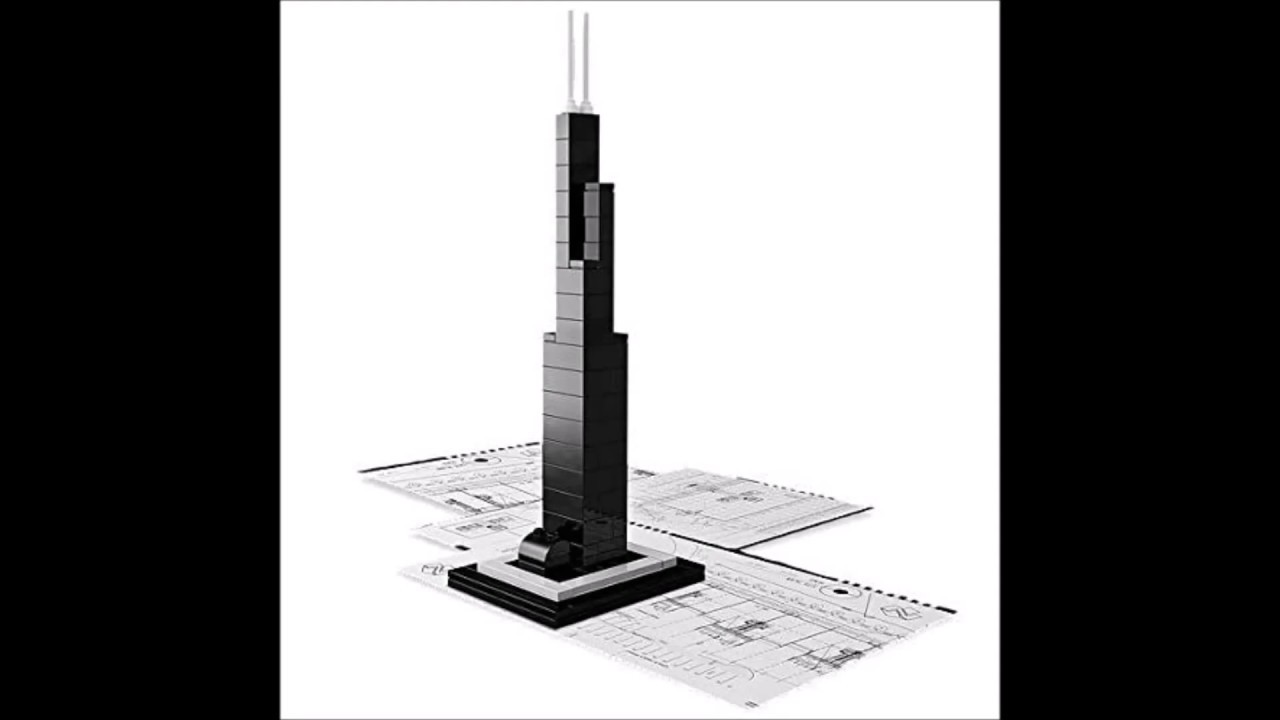 LEGO Architecture - Willis Tower ( 21000 ) - Bricks Assembly - YouTube