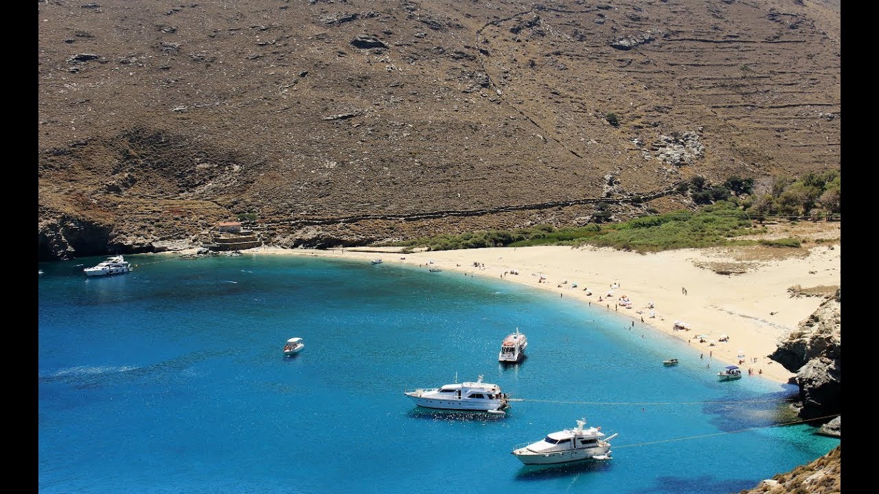 ΑΧΛΑ, Άνδρος / Beach of Achla, Andros, Greece - YouTube