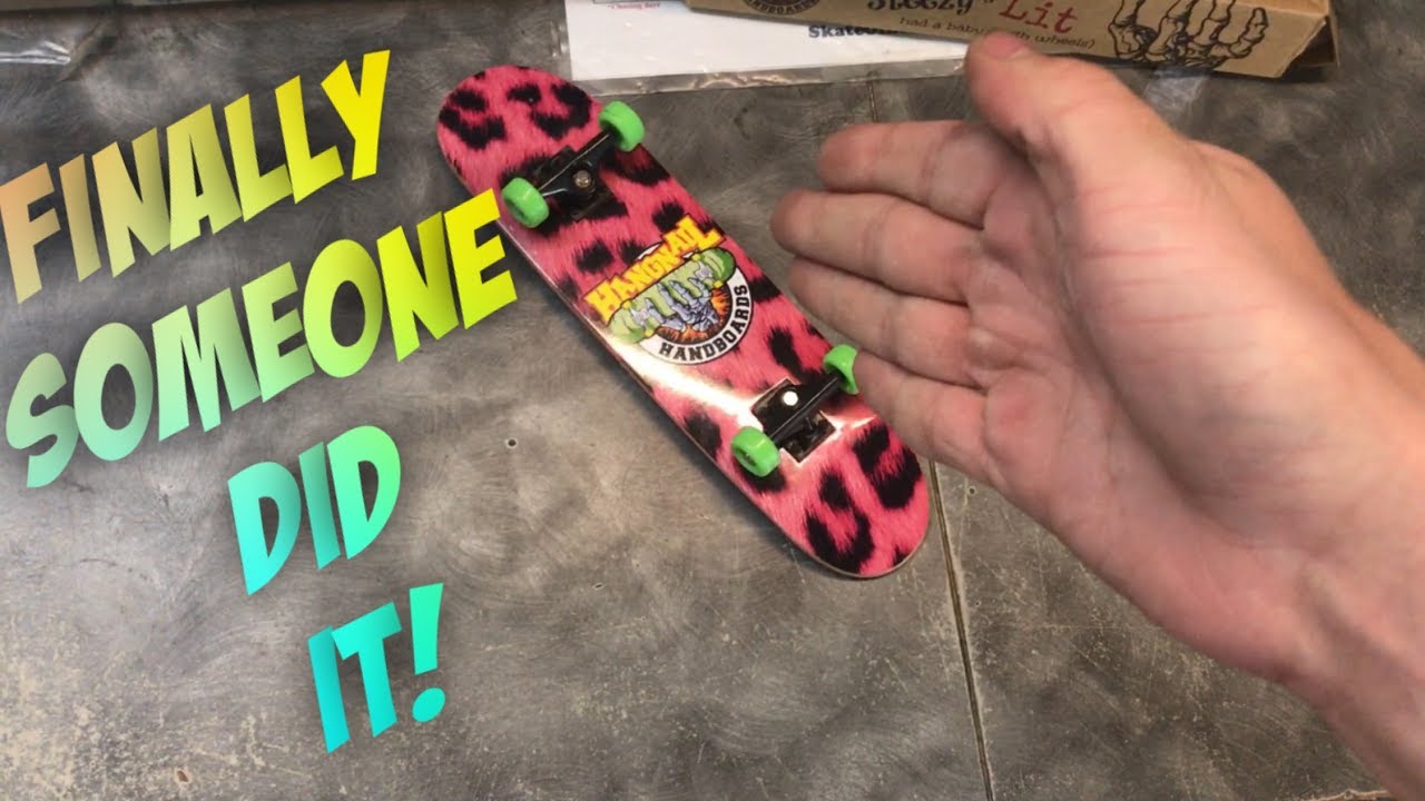 SOMEONE FINALLY MADE A HANDBOARD! - YouTube