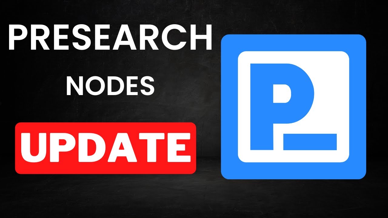 Presearch Update on Nodes PRE (save money) - YouTube