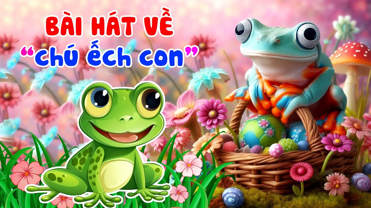 Chú ếch con | BÀI HÁT HAY VỀ CON ẾCH | NHẠC THIẾU NHI VUI NHỘN HAY NHẤT ...