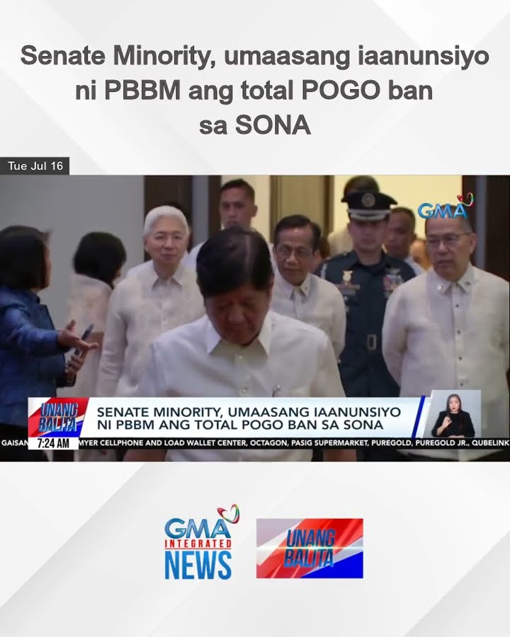 Senate Minority, umaasang iaanunsiyo ni PBBM ang total POGO ban sa SONA ...