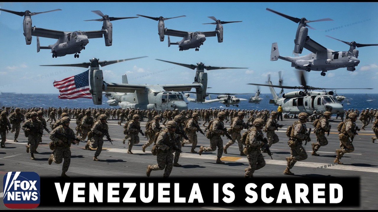 Venezuela Shocked! Hundreds of US Marines Begin Deployment to the ...