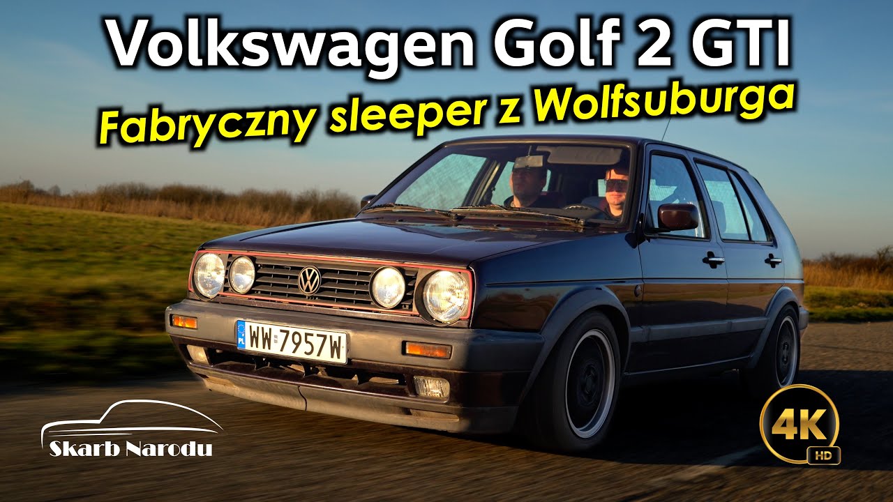 Volkswagen Golf 2 GTI - Fabryczny sleeper z Wolfsburga // Muzeum SKARB NARODU - YouTube