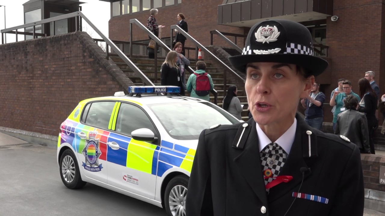Police With Pride Car - YouTube