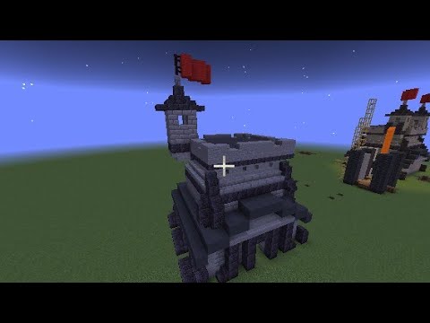 how to build a town hall level 9 in Minecraft - YouTube
