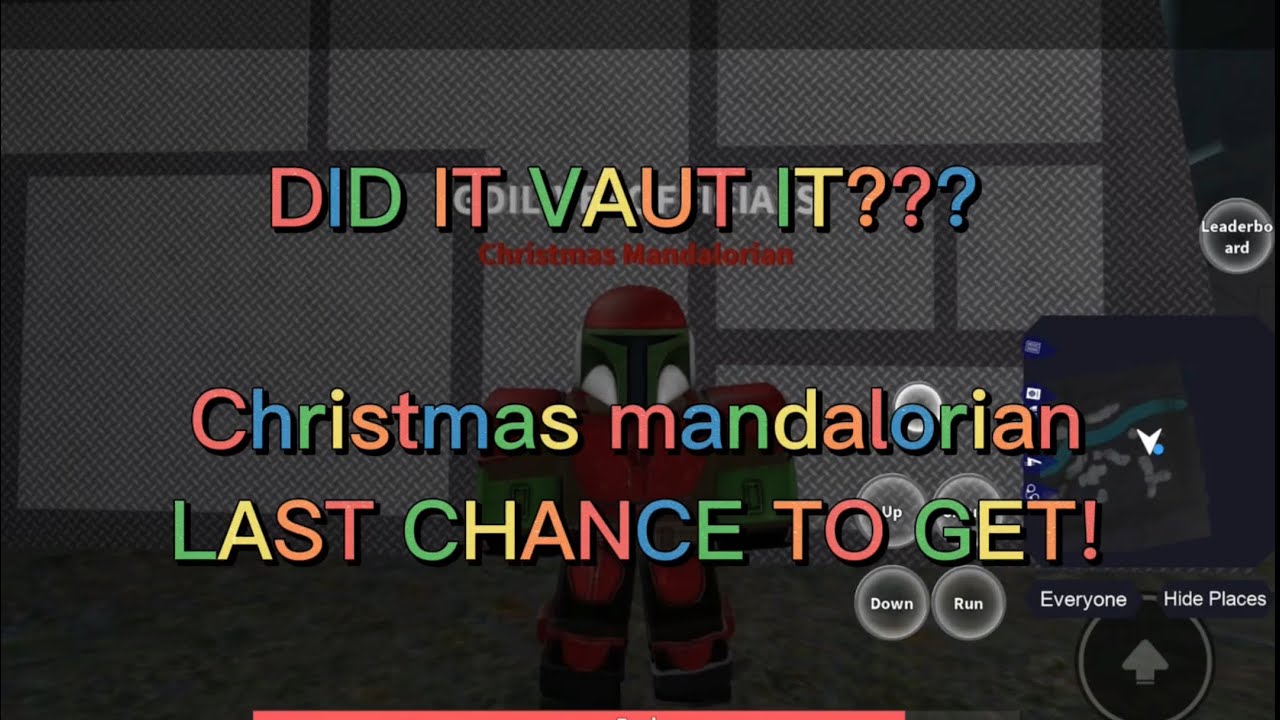 [outaded]Did Christmas mandalorian vaut it ? Last chance to get ...