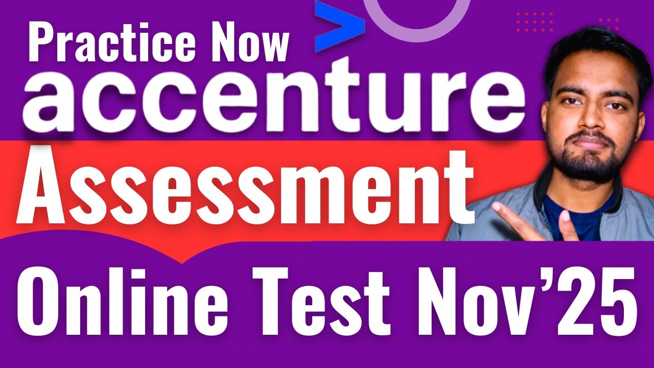 Accenture Online Assessment Test Nov'25 | Full Practice Mock by ...