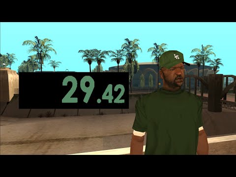 GTA SA Speedrun Sweet World Record