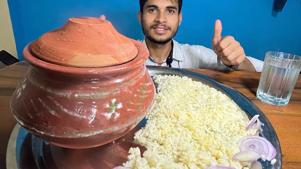 Handi Chicken | Chicken leg Piece | Spicy | Desi Style | Mukbang Eating ...