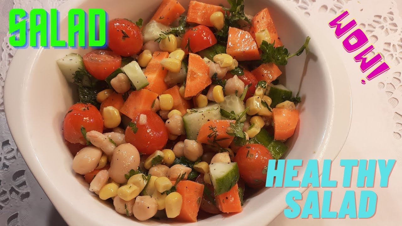 Healthy Salad Recipes II Best Homemade Salad Recipes II Easy Salad ...