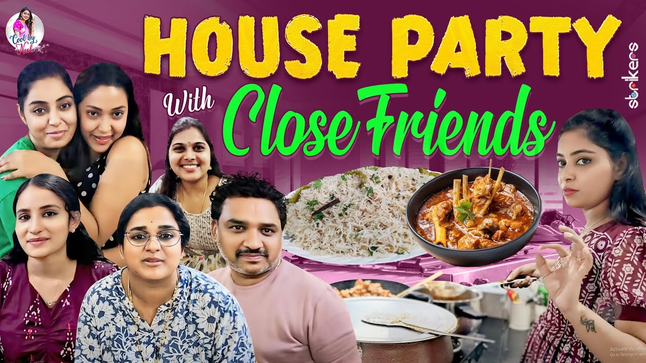 House Party With Close Friends || Cool By Neel || Neelima Vlogs ...