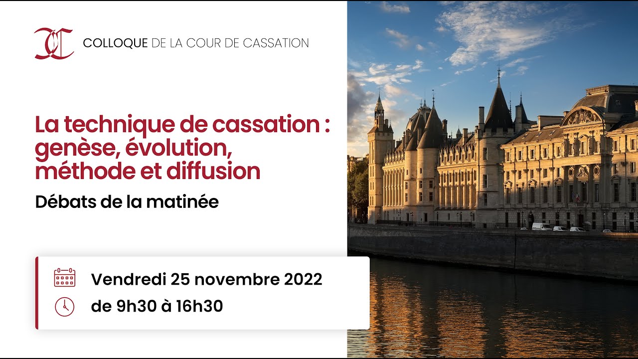 La technique de cassation : genèse, évolution, méthode et diffusion ...