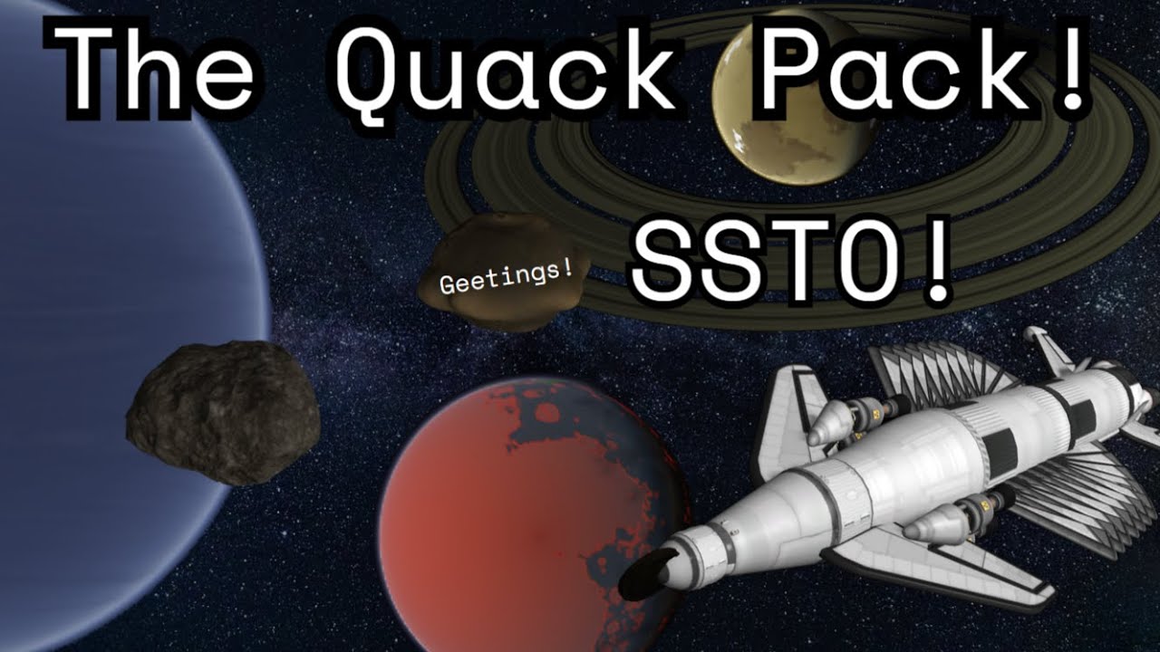 SSTO Mission to Every Body in the Quack Pack! (World's First) - YouTube
