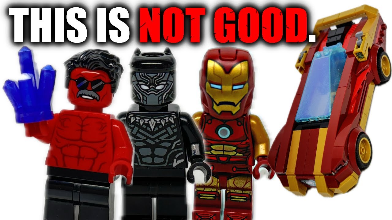 LEGO Marvel 2025 Iron Man Car vs. Red Hulk REVIEW! - YouTube
