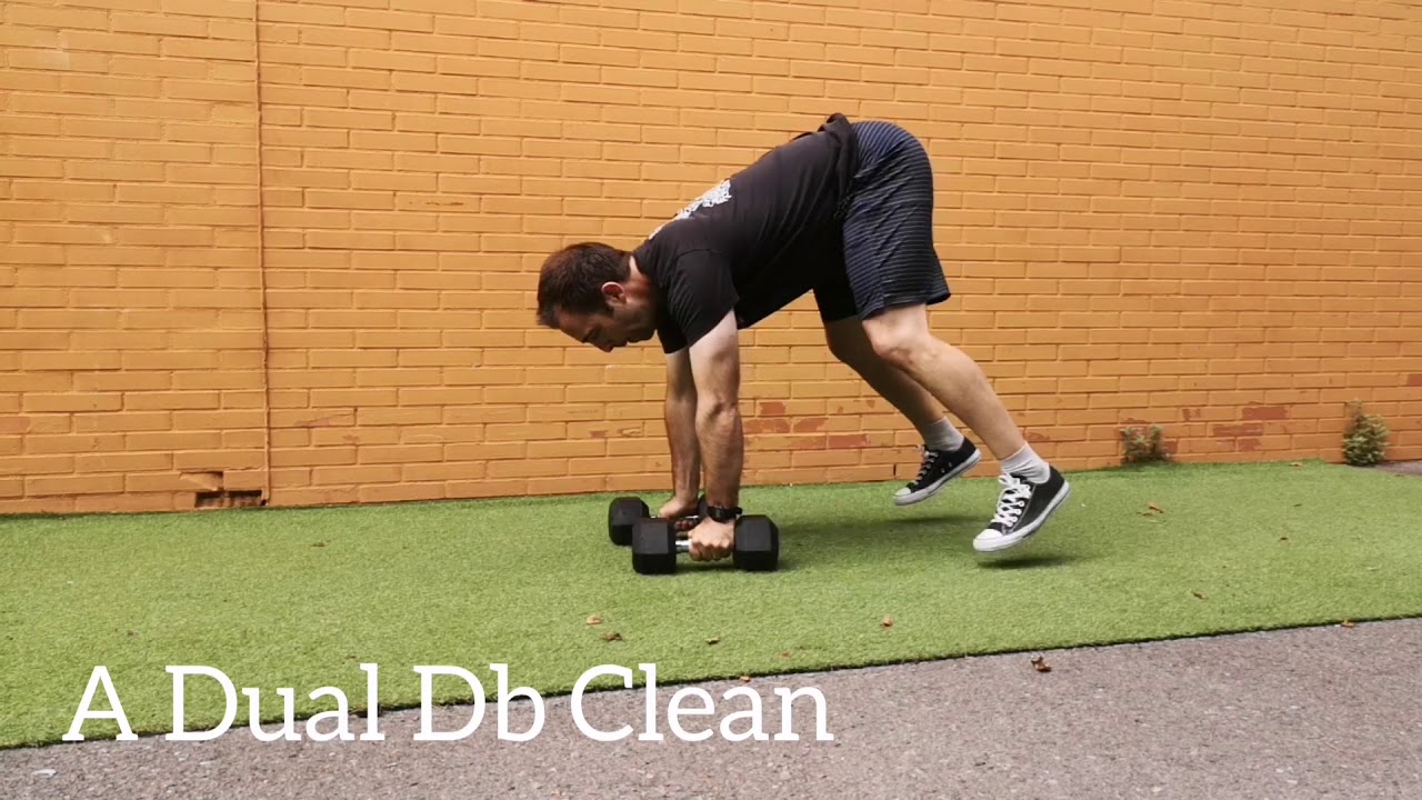 De Burpee sin Flexion a cargada con mancuermas - YouTube