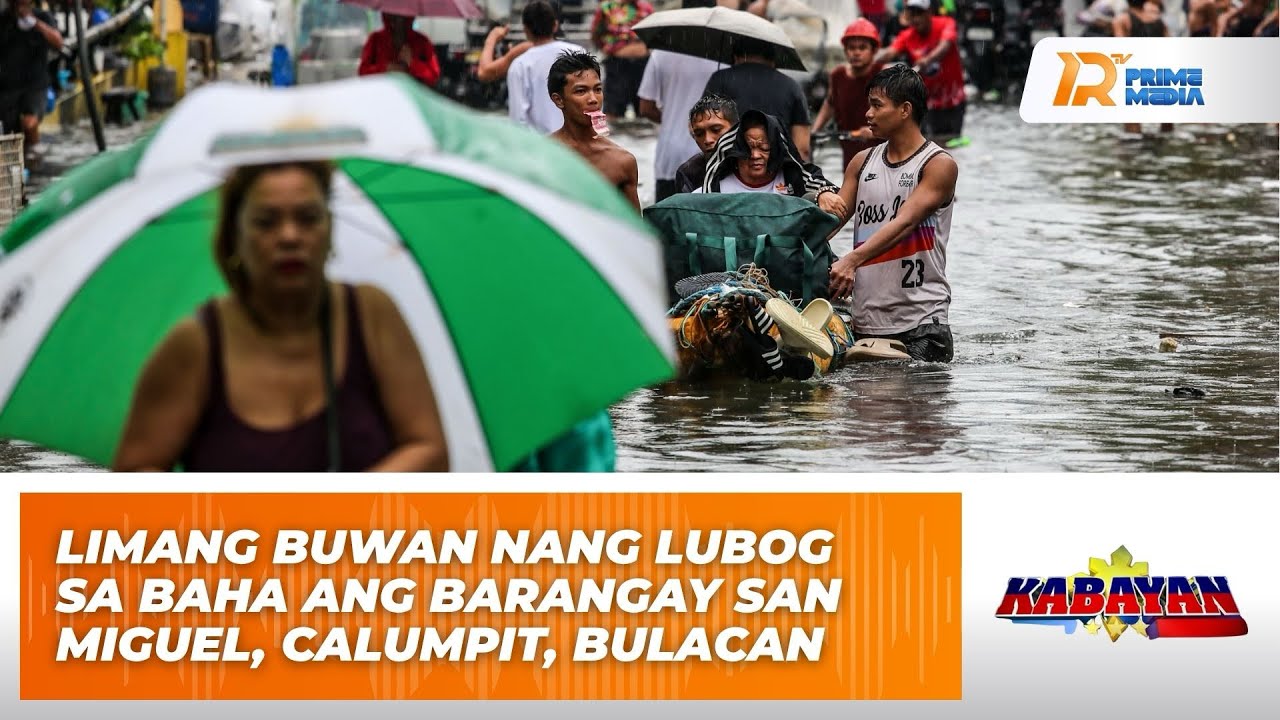 Limang Buwan Nang Lubog sa Baha ang Barangay San Miguel, Calumpit ...