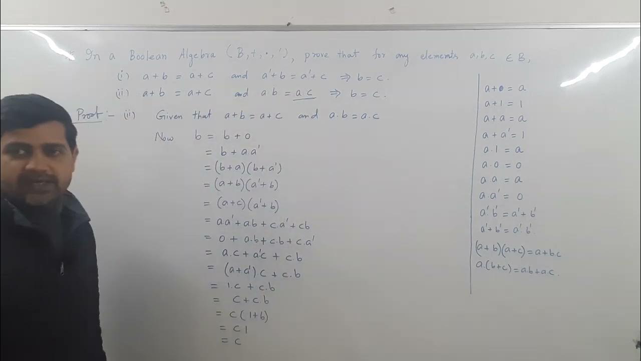 Boolean Algebra, Part-3 in Bengali(Some Problems of Boolean Algebra) - YouTube