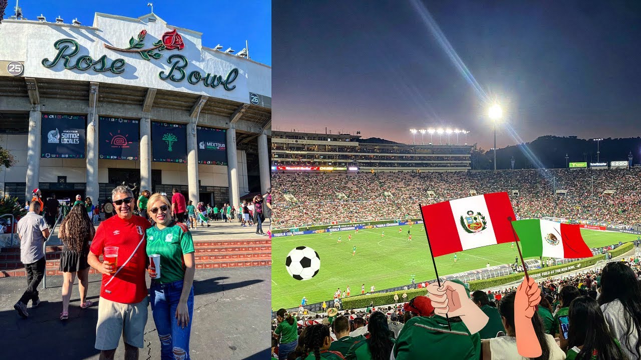MEXICO VS PERU | ROSEBOWL STADIUM | - YouTube