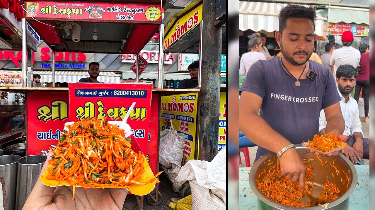 Bombay Chinese Cold Bhel Only 20/- | Indian Street Food - YouTube