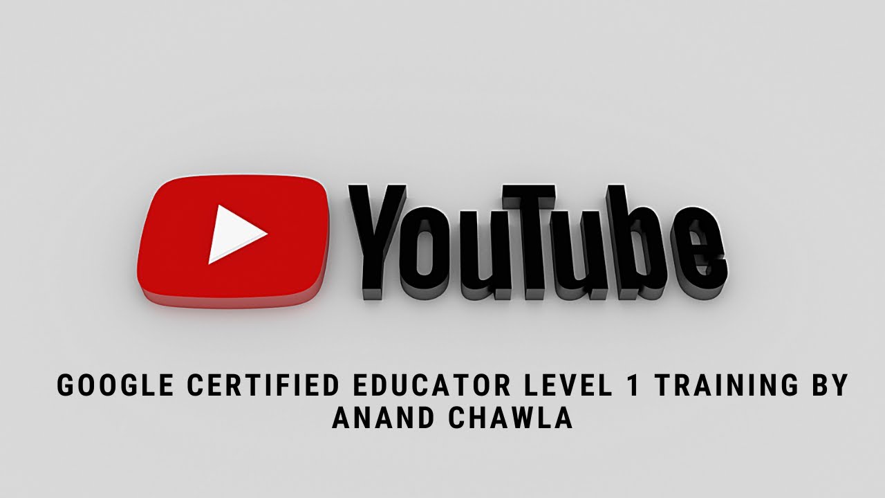 Youtube Channel & Options in 15 minutes - Google Certified Educator ...