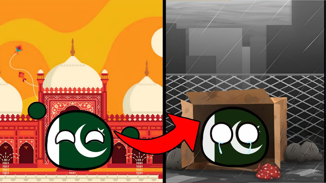 Fall of Pakistan Countryball - YouTube