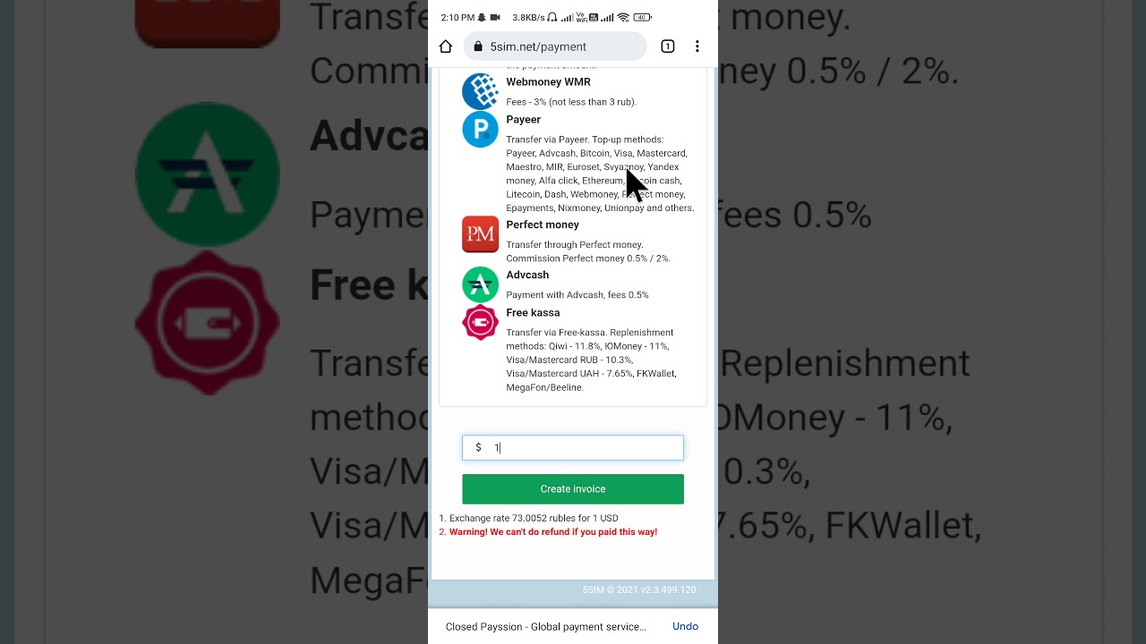 5SIM Number Buy Method Video How To Buy Virtual Number - YouTube